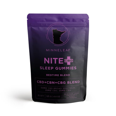 Minneleaf Mitten- Day and Night mix. 10 Sleep gummies and 10 fun gummi